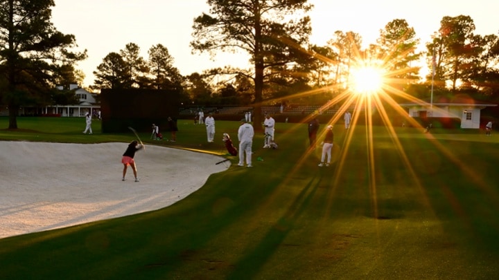 Saturday Morning at Augusta National