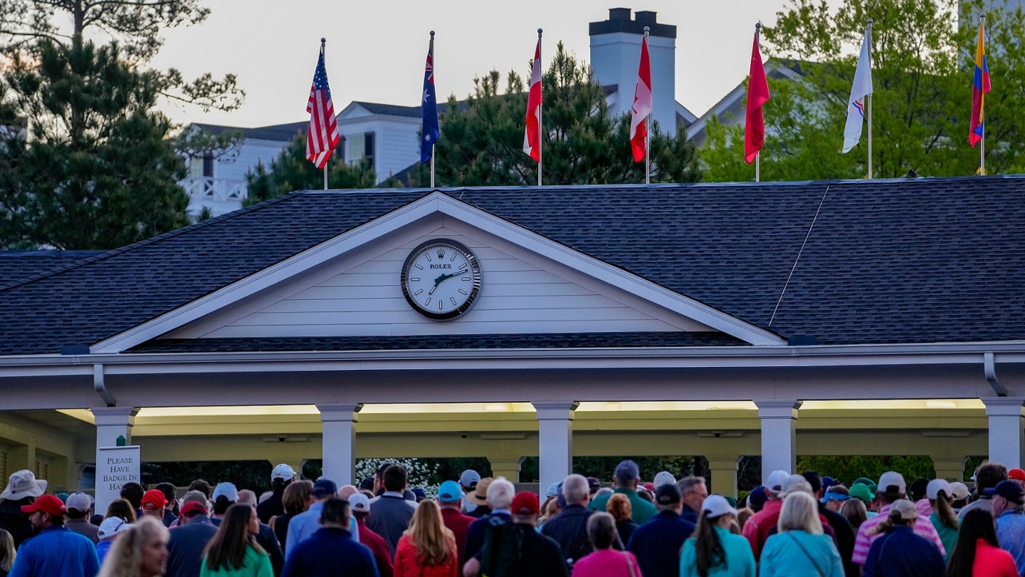 Saturday Morning at Augusta National