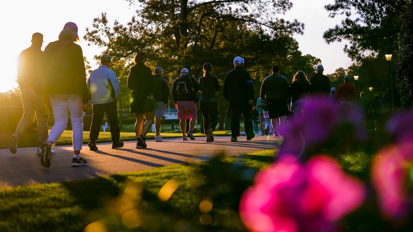 Saturday Morning at Augusta National