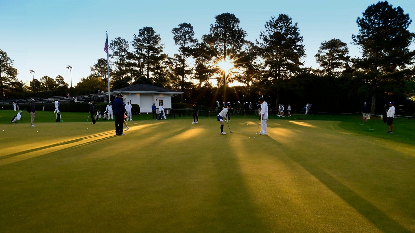 Saturday Morning at Augusta National
