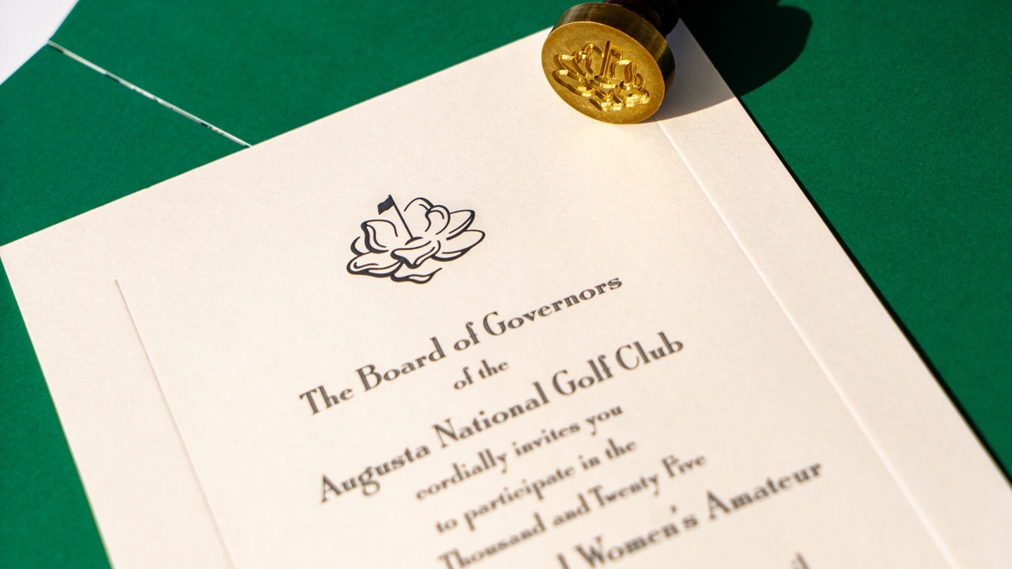 Invitations Accepted to 2025 Augusta National Women's Amateur