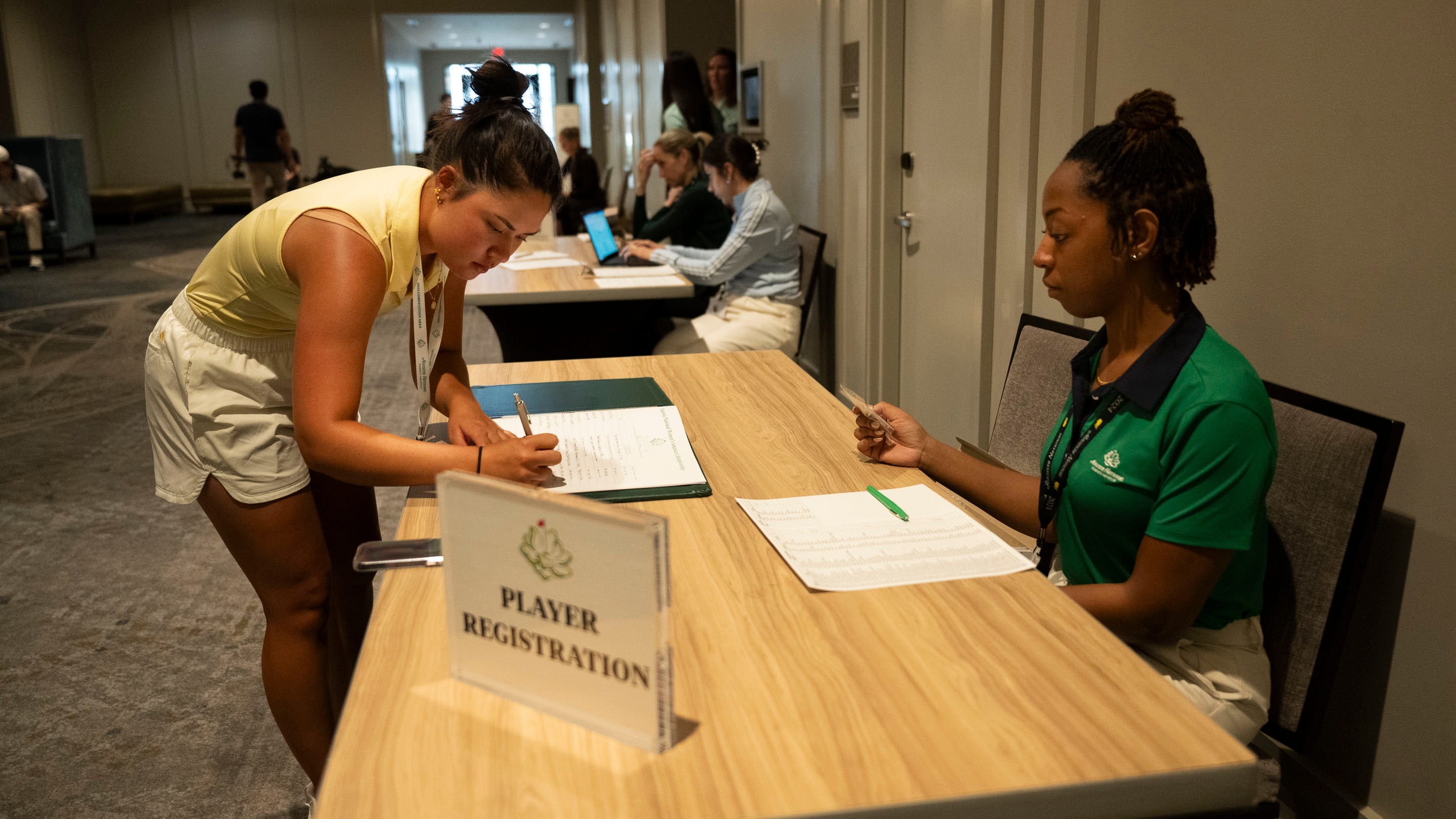 Players Arrive for the 2024 Augusta National Women's Amateur