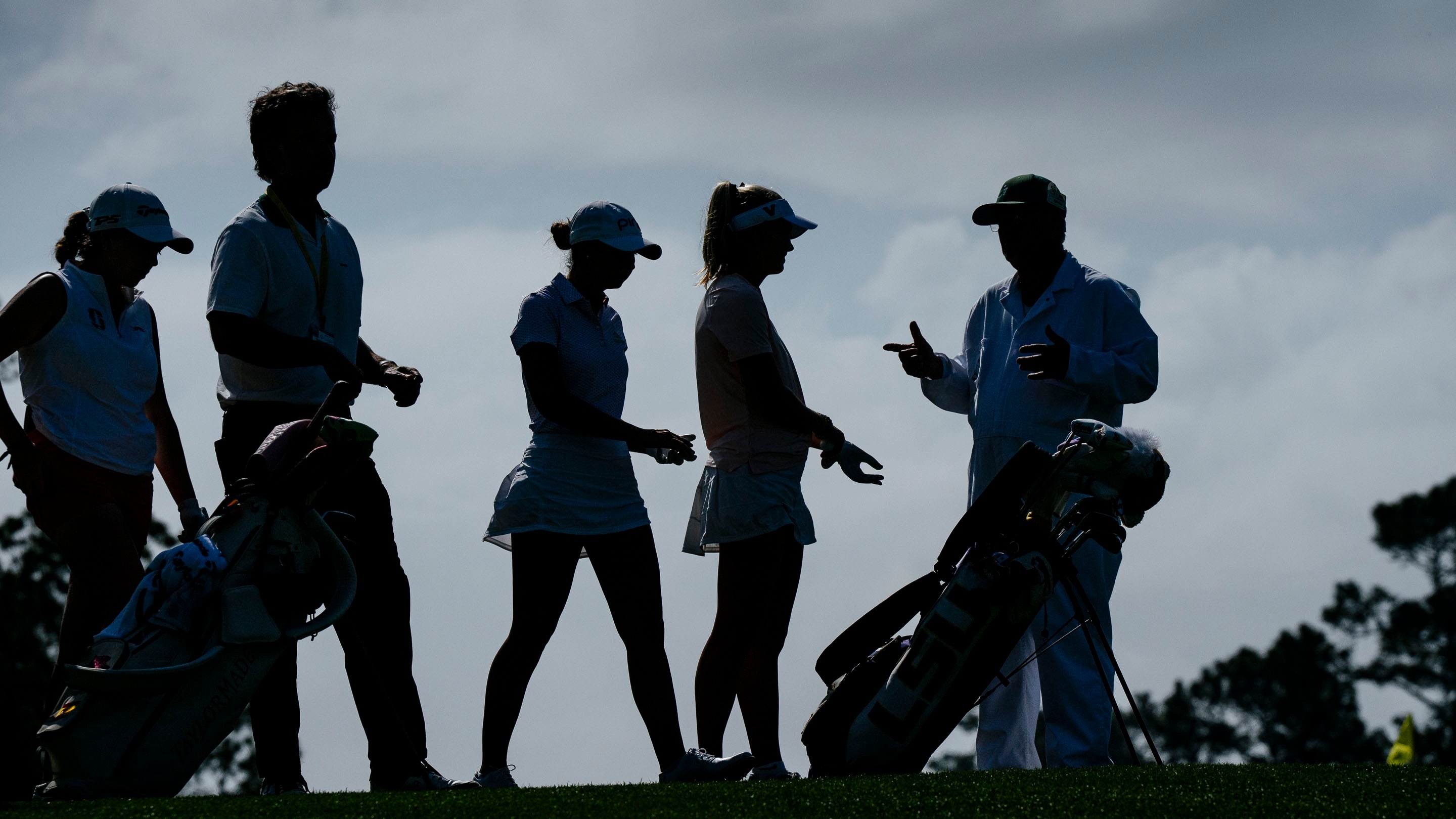 Practice is Underway at Augusta National